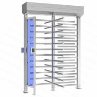 China Automatic Full Height Turnstile Gate Face Recognition Single Passage for sale