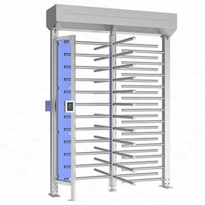 China Automatic Full Height Turnstile Gate Face Recognition Single Passage for sale