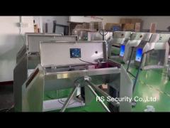 Qr Code System Tripod Turnstile Gym Fitness One-time Anti-reverse Three Rollers Barrieres Direction Arrow