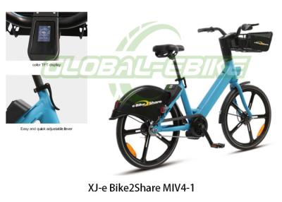 China Elektrische fiets delen met TFT-scherm, anti-diefstalmechanisme E-fiets delen Te koop