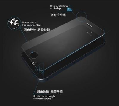 Cina L'anti iPhone blu 5 della luce 9H ha temperato il protettore di vetro in arancio, blu, rosso, porpora in vendita