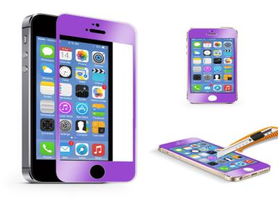 Cina protettore di vetro temperato protetto contro le esplosioni porpora dello schermo 9H per il iphone 5s, 5c in vendita