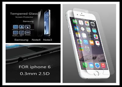Cina la durezza 9H Iphone 6Plus di 0.33mm ha temperato lo schermo del protettore dello schermo del film di vetro in vendita