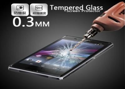 China 0.33mm Electropate Aangemaakte het Schermbeschermer van Glassony voor Sony Z3 Te koop
