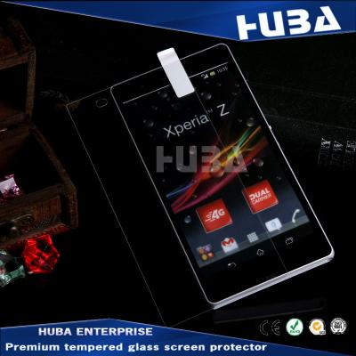 China Van het Glassony van het krasbewijs 9H Aangemaakte het Schermbeschermer voor Sony Xperia L39H Te koop