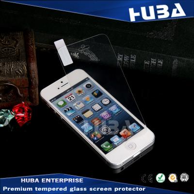 Cina il iPhone esile 5 di 0.33mm ha temperato il film di vetro del protettore del touch screen del protettore in vendita