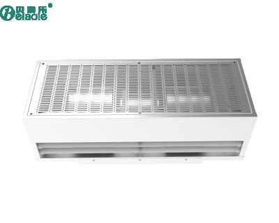 China Automatic Cross Flow Industrial Entrance Air Curtain 220V 80W for Restaurant Indoor Cooling for sale