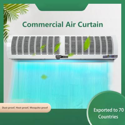 China 220V 280W Door Air Curtain High Velocity Airflow Unit For Home Spaces for sale