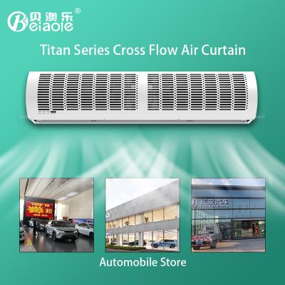 China 220V 50HZ 11m/s Freezer Air Curtain Ceiling Mounted Cold Storage Unit for sale