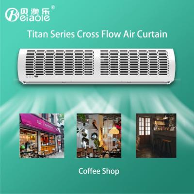 China Indoor Electric Over Door Air Curtain Ceiling Mounted 220V 50HZ 9--11 m/s for sale