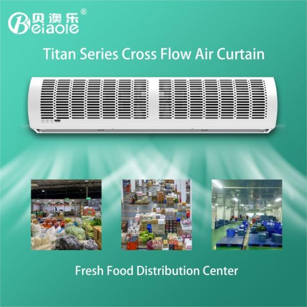Quality 11 m/s 2600m3/h Commercial Door Air Curtain Industrial High Pressure AC Unit for sale