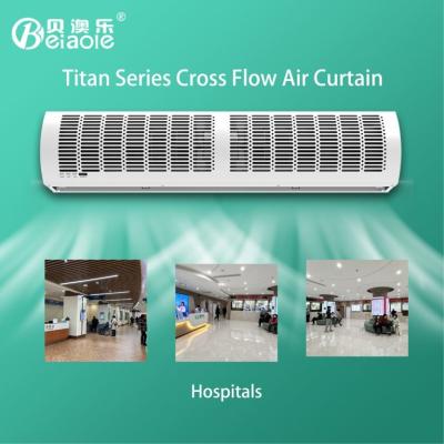 China 220V 50HZ Door Air Curtain Long Life Cooler 11 m/s Ceiling Mounted Unit for sale