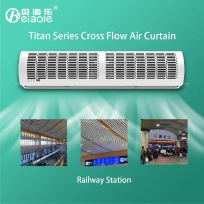 China 3m Height Door Air Curtain HVAC Cross Flow Ceiling Mounted Unit for sale