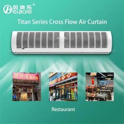 China Motor Core Door Air Curtain Ceiling Mounted Air Barrier 220V Unit for sale