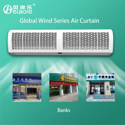 China Industrial Commercial Door Air Curtain Ceiling Mounted Remote Control 220V 160W for sale