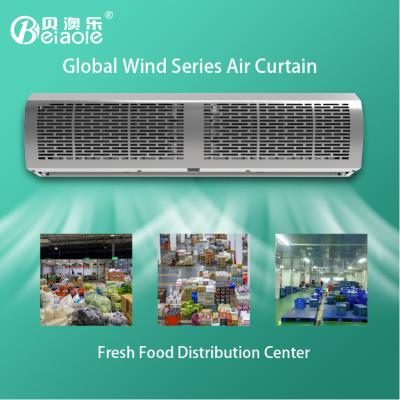 China Industrial Ceiling Mounted Door Air Barriers 6KW 220V 185W For High Buildings for sale