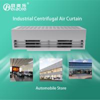 Quality HVAC Centrifugal Industrial Air Curtains Wall Mounted Installation Height 6-8m for sale