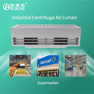 China Large Air Volume Industrial Door Air Curtain Ceiling Mounted 220V 80W for sale