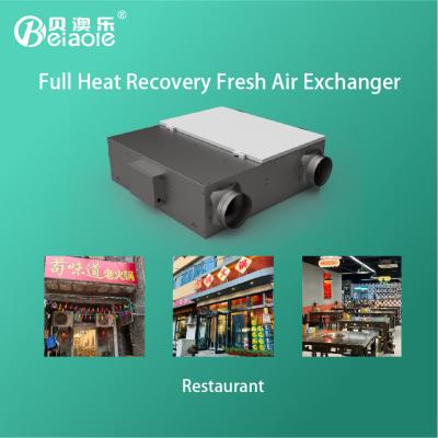 China Full Heat Recovery HVAC Fresh Air Exchanger Commercial 220V PM2.5 Haze Removal for sale
