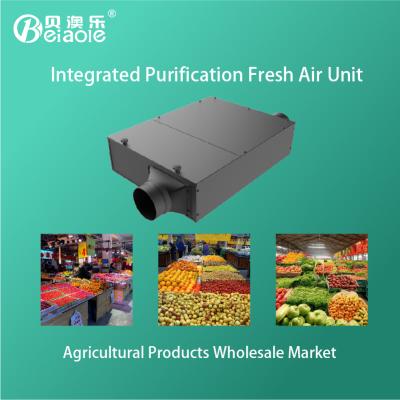 China Heat Recovery Hvac Fresh Air Ventilation System Wall Mounted 220V 143W 122W for sale