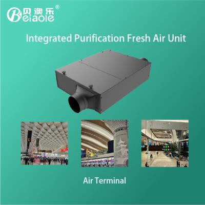 China Heat Recovery Fresh Air Unit Ceiling Mounted OEM For Air Terminal for sale