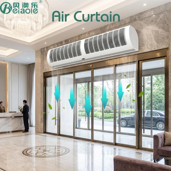 Quality Low Noise Garage Door Air Curtain Commercial For Workshop for sale