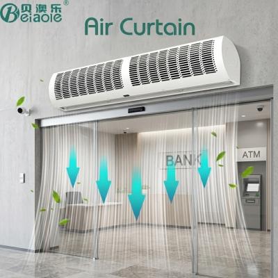 China Ceiling Mounted Freezer Air Curtain 220V 50HZ 9-11m/s For Commercial Industrial Big Doors for sale