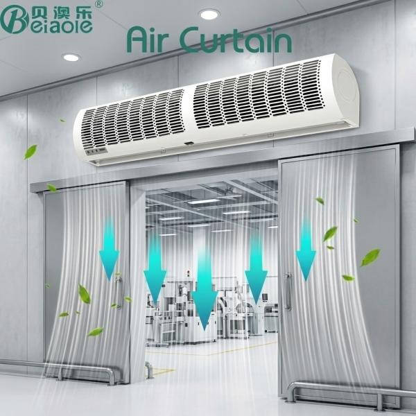 Quality Titan Series Door Air Curtain 220V 50HZ 9-11m/s High Mounting For Clean Room for sale