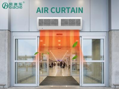 China PTC Heating Over Door Heater Curtain 220-380V 110-160W With Thermal Protector for sale