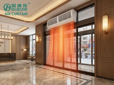 China OEM Electric Gate Rasitance Room Door Curtain Heater Wall Mounted Commercial 380/220V for sale