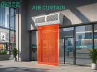 Quality HVAC Electric Heated Air Curtain 8.0-6.5m/s Installation Height 2.5-3m for sale