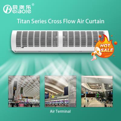 China 220V 50HZ Hot Air 36 Air Curtain 11 m/s Ceiling Mounted Unit for sale