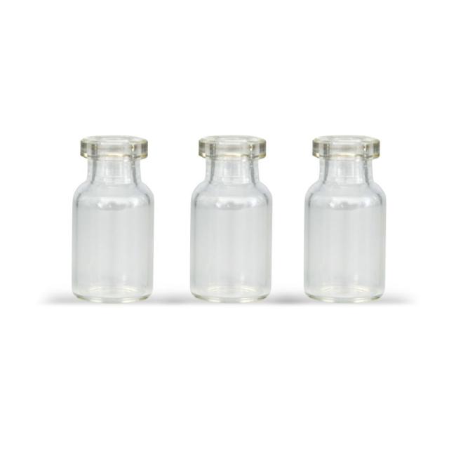 Pharmaceutical Clear Amber Glass Tubular Vials Injection Sterile Test Tube Vial Borosilicate Glass Tubing Ring Finish