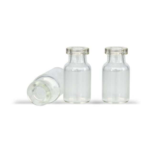 Pharmaceutical Clear Amber Glass Tubular Vials Injection Sterile Test Tube Vial Borosilicate Glass Tubing Ring Finish