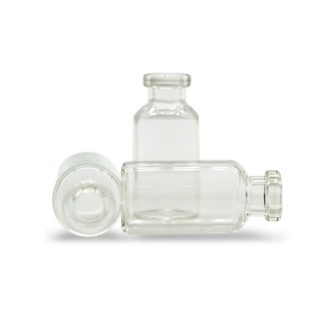 Pharmaceutical Clear Amber Glass Tubular Vials Injection Sterile Test Tube Vial Borosilicate Glass Tubing Ring Finish