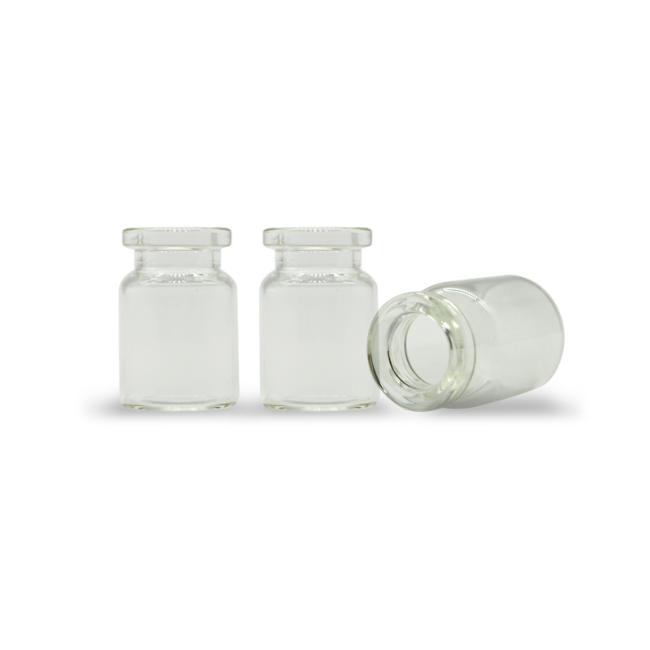 Pharmaceutical Clear Amber Glass Tubular Vials Injection Sterile Test Tube Vial Borosilicate Glass Tubing Ring Finish