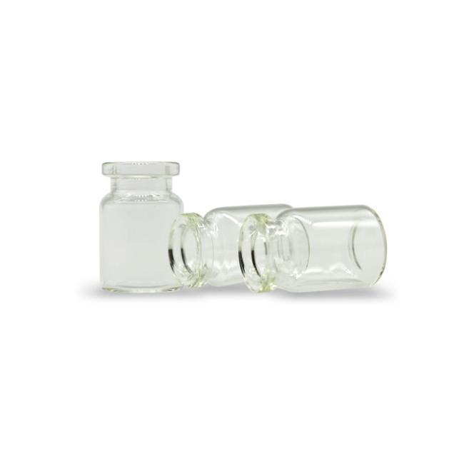 Pharmaceutical Clear Amber Glass Tubular Vials Injection Sterile Test Tube Vial Borosilicate Glass Tubing Ring Finish