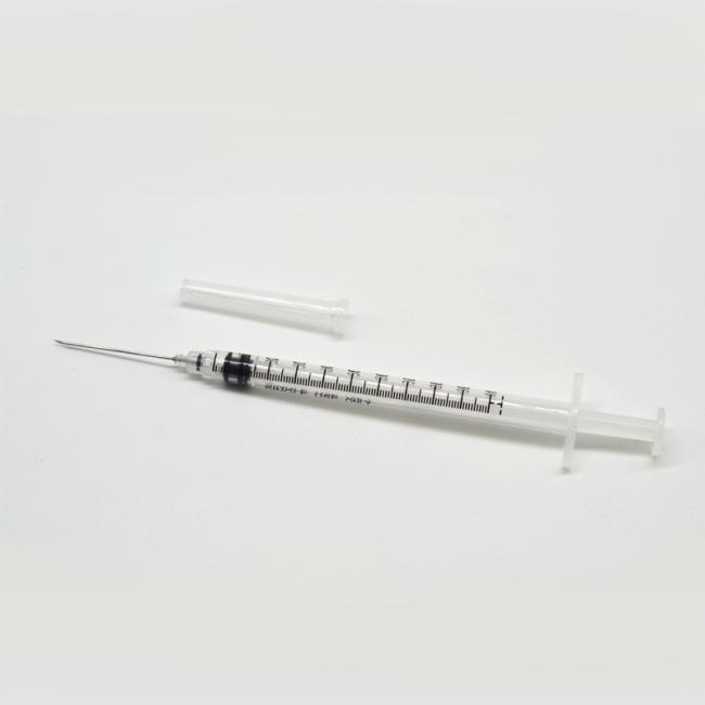 Disposable Sterile Safety Retractable Auto Disable Vaccine Injection Syringe 0.1ml 0.5ml 1ml-10ml with Needle Luer Slip CE ISO
