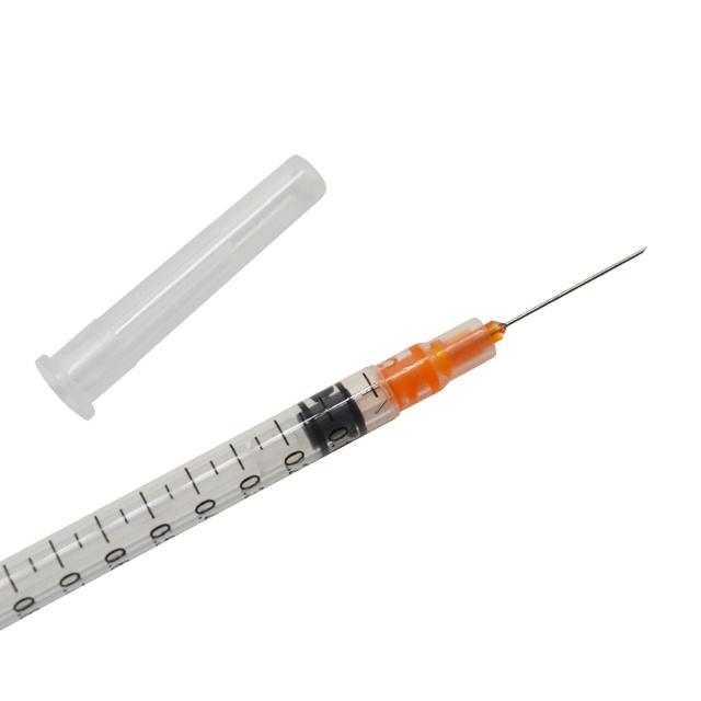 Self-Destructive Vaccination Safety Syringe Injector