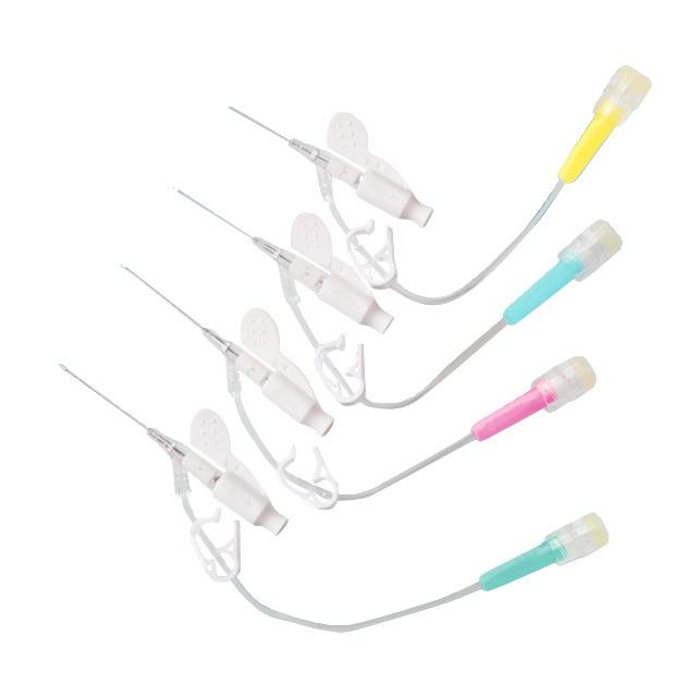 Medical Sterilization Safety IV Cannula with Wing Injection Port