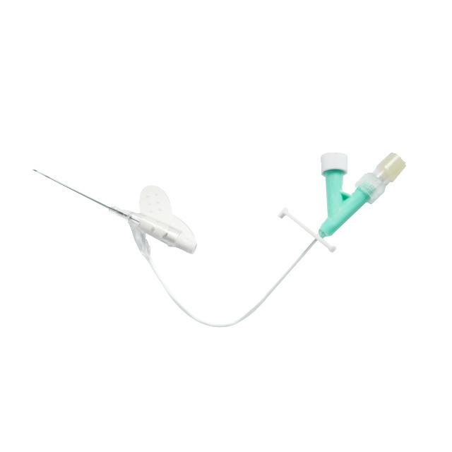 Medical Sterilization Safety IV Cannula with Wing Injection Port