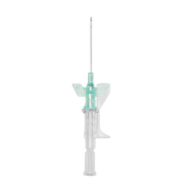 Ethylene Oxide Sterilization Medical IV Cannula With Wing Injection Port And Logo Printing