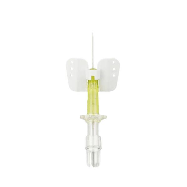 Ethylene Oxide Sterilization Medical IV Cannula With Wing Injection Port And Logo Printing