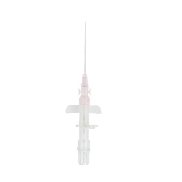 Ethylene Oxide Sterilization Medical IV Cannula With Wing Injection Port And Logo Printing