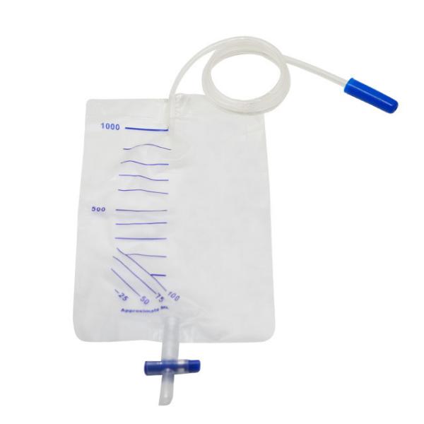 Donne Uomini Bambini Sacchetto di raccolta catetere Medico 2000 ml Dispositivo con Valvola a T