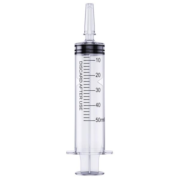 Quality 50ml Liquid Pet Measuring Disposable Plastic Syringe for sale