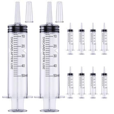 Quality 50ml Syringe for Liquid Liquid syringe ,Plastic Syring for Pet, Measuring for sale