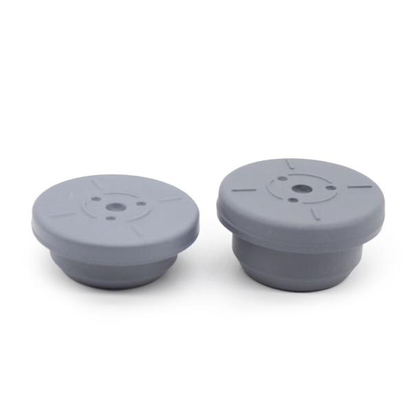 Tapón de caucho para vial de butilo halogenado para liofilización