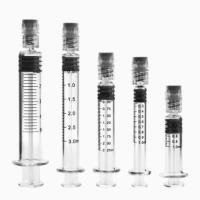 China 2.25ml Borosilicate Glass Saline Flush Syringe with Luer Lock - 0.9% Normal Saline, 3-Year Shelf Life for sale