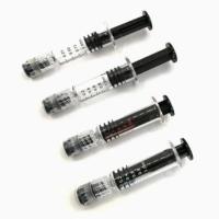 China 2.25ml Borosilicate Glass Saline Flush Syringe with Luer Lock - 0.9% Normal Saline, 3-Year Shelf Life for sale